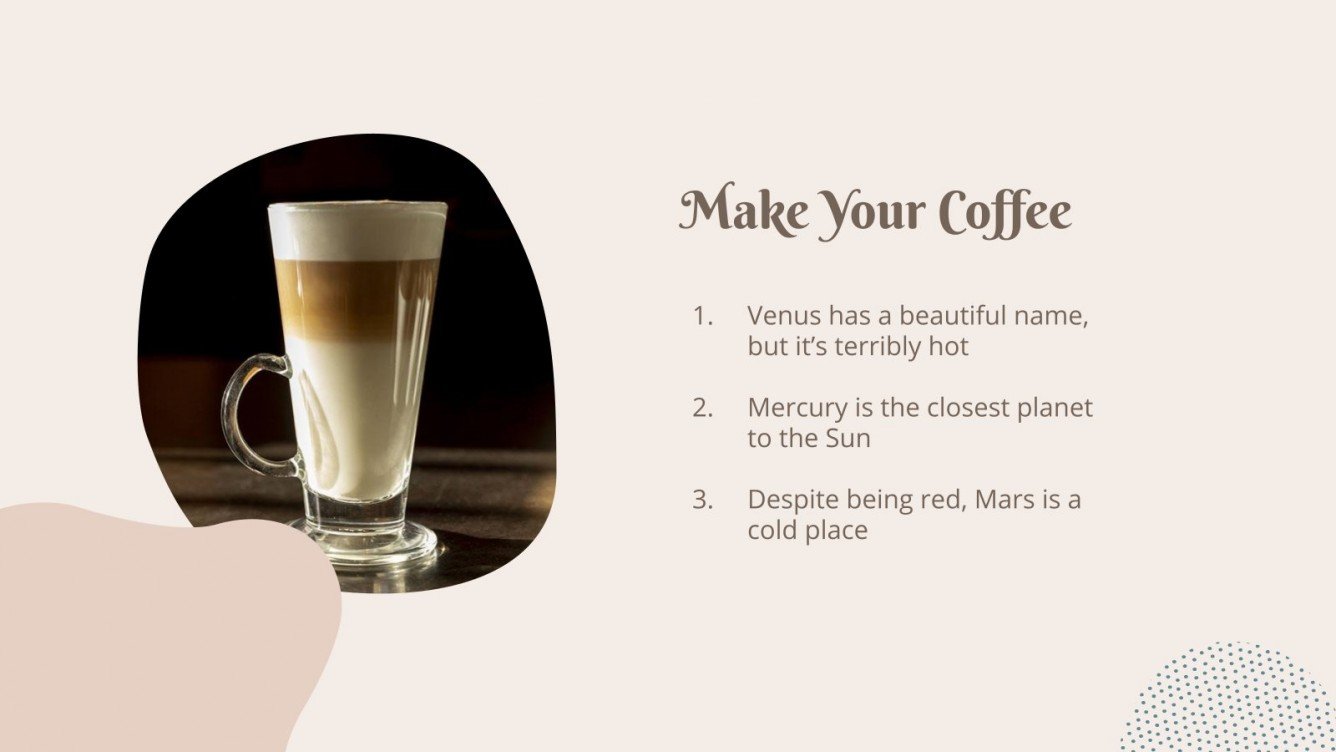 Coffee Vibes Google Slides theme & PowerPoint template