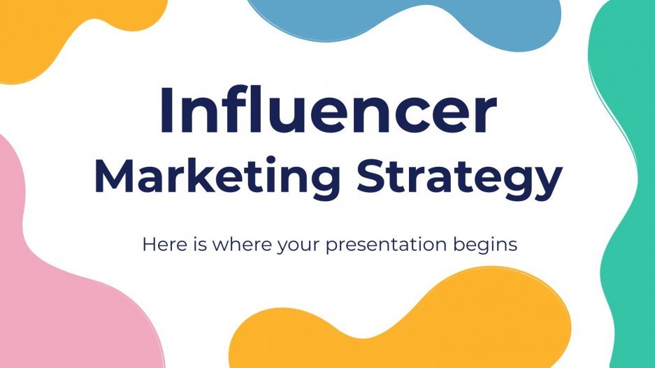 Influencer Marketing Strategy Google Slides & PPT template