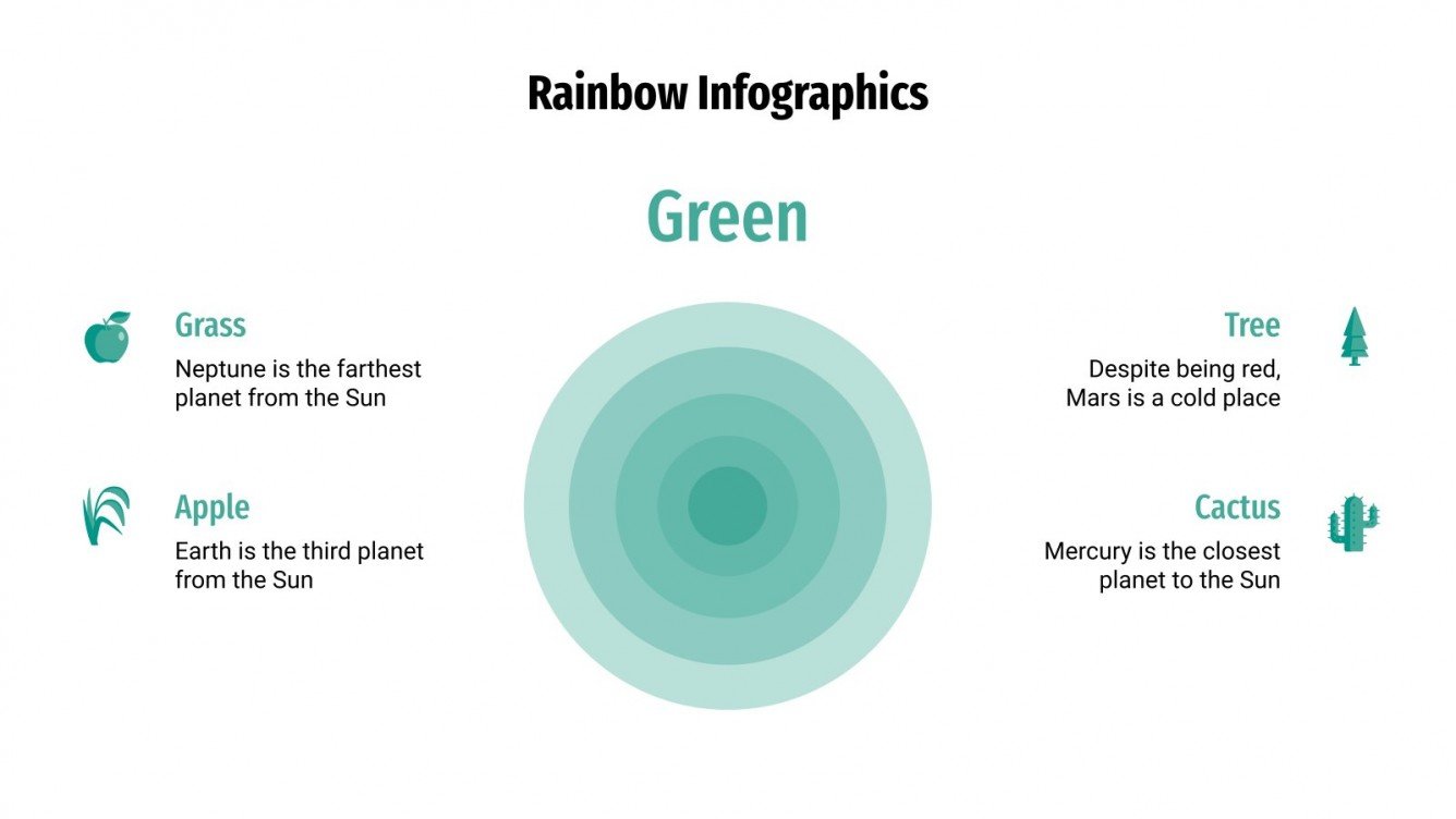 Rainbow Infographics | Google Slides & PowerPoint template