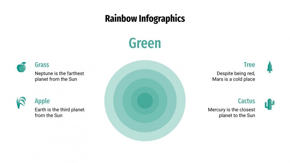 Infografías sobre el arcoíris | Google Slides y PowerPoint