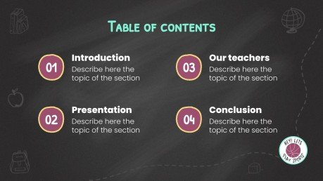 Meet Our Professors - School Center | Google Slides & PPT