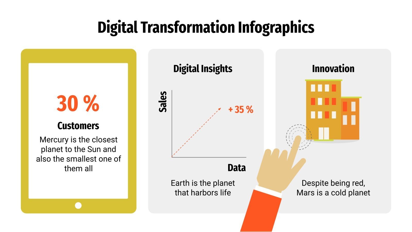 Digital Transformation Infographics | Google Slides & PPT