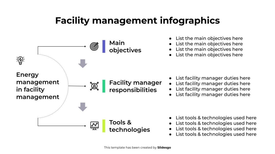 Facility Management Infographics Template