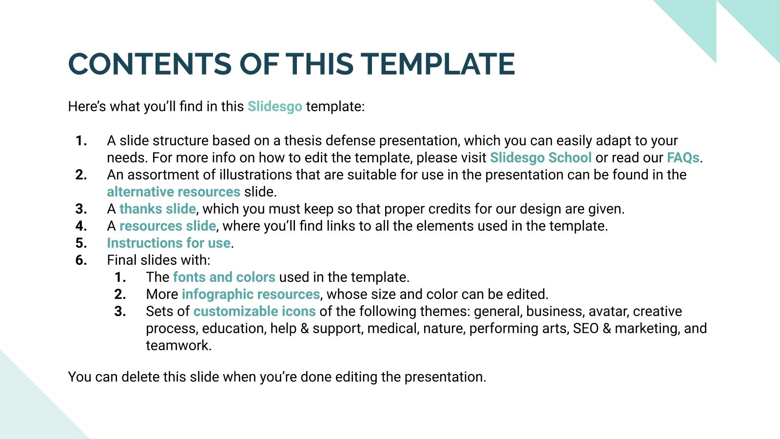 Mental Health Thesis Google Slides Theme and PPT template