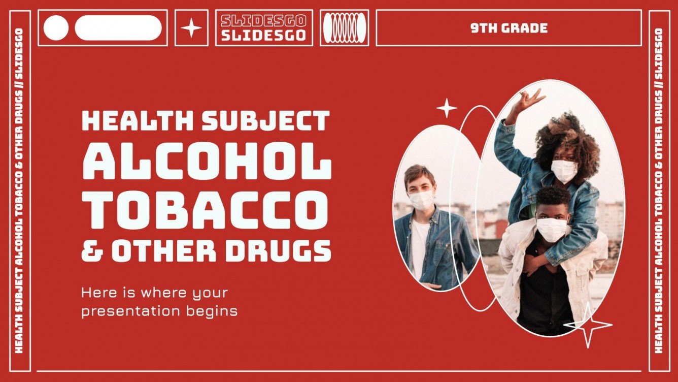 Vorlagen zum Thema Drogen für Google Slides und PowerPoint