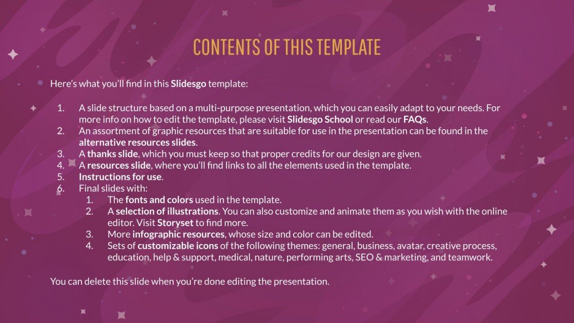 Colorful Galaxy Google Slides and PowerPoint Template