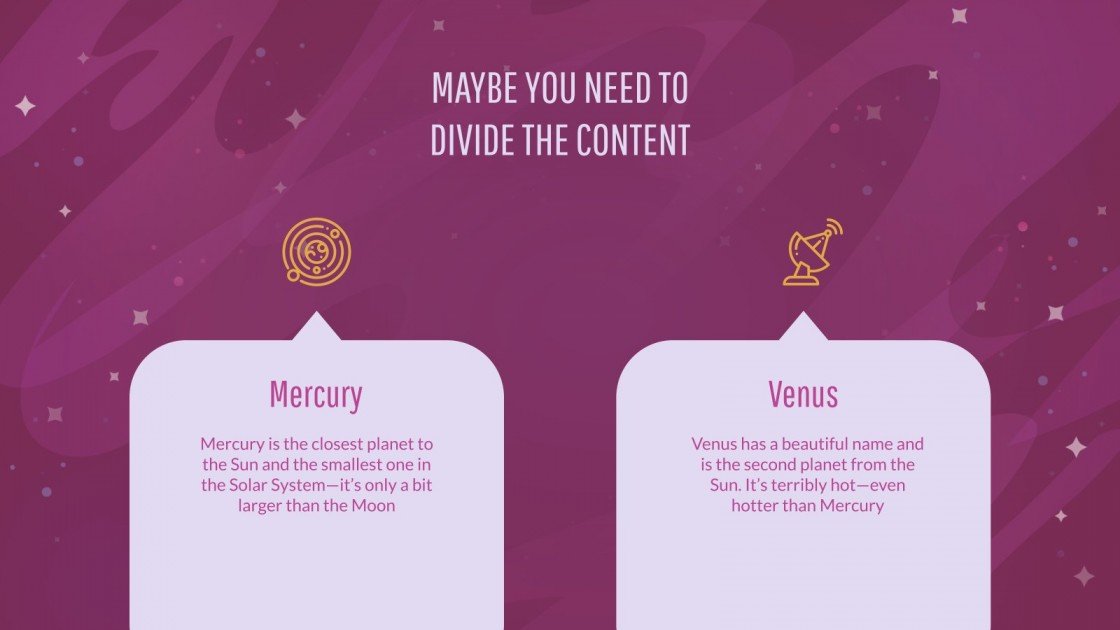 Colorful Galaxy Google Slides and PowerPoint Template