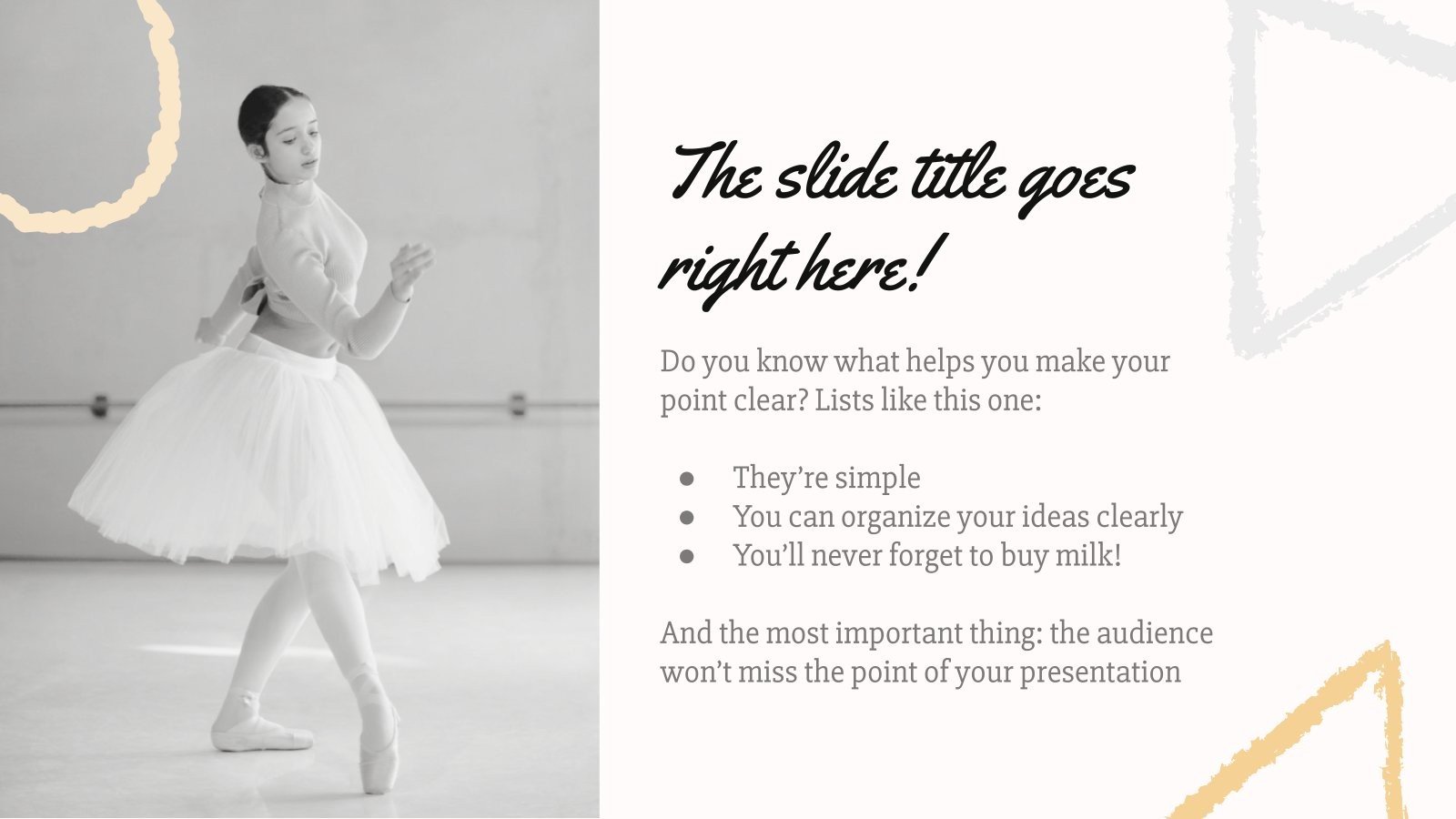 Ballet Dance Appreciation | Google Slides & PPT template