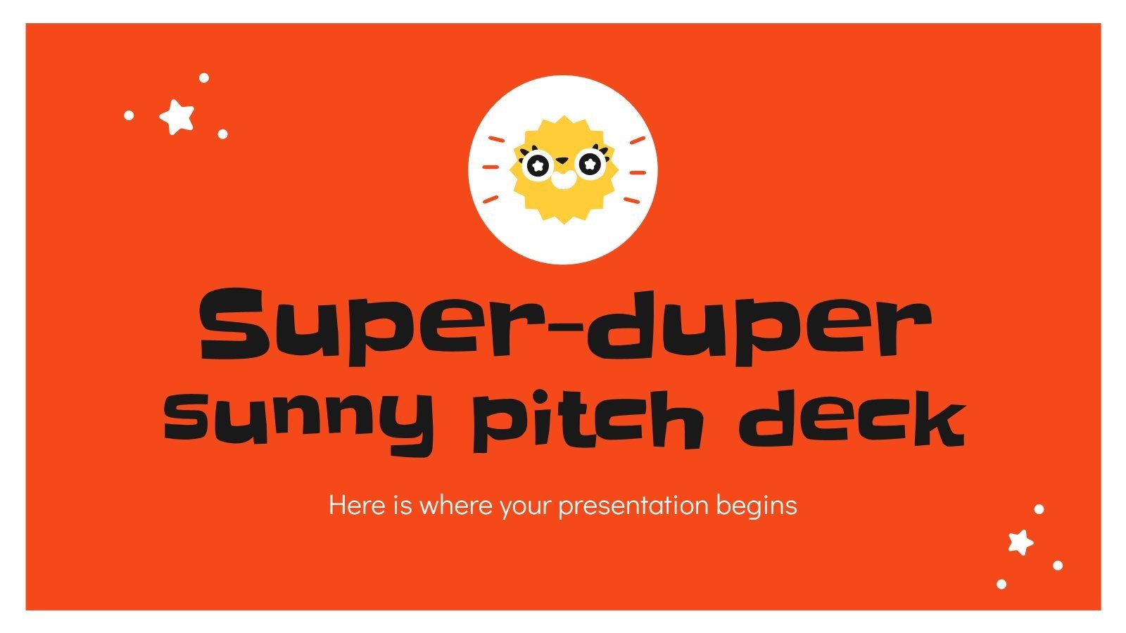 Free Sun-related templates for Google Slides and PowerPoint