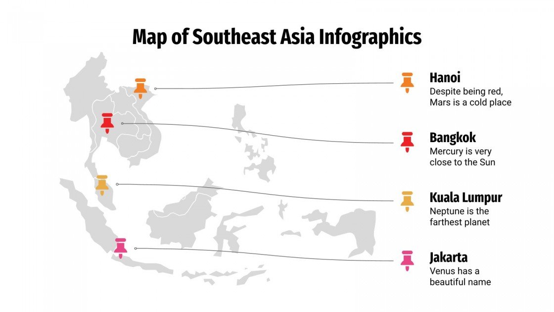 Map of Southeast Asia Infographics | Google Slides & PPT