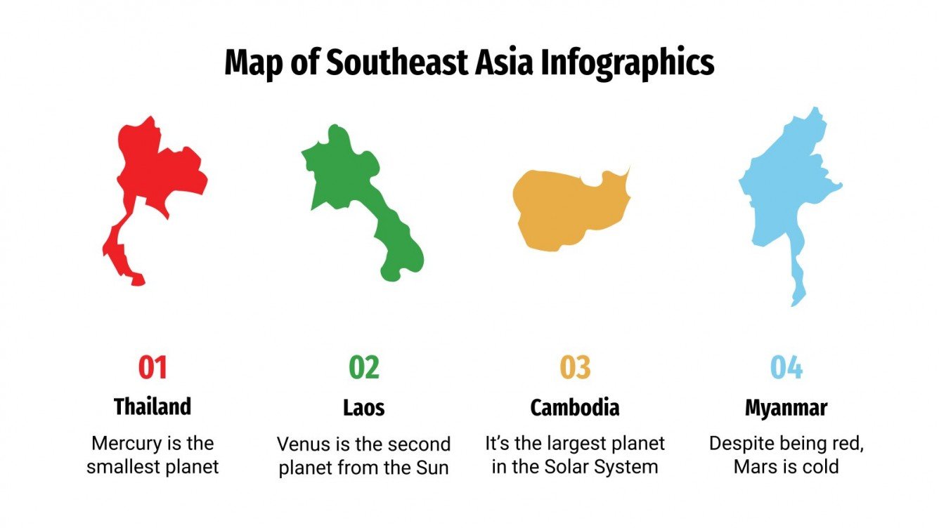 Map of Southeast Asia Infographics | Google Slides & PPT
