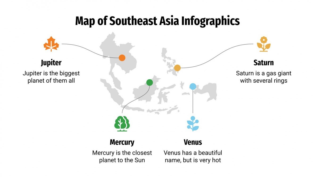 Map of Southeast Asia Infographics | Google Slides & PPT