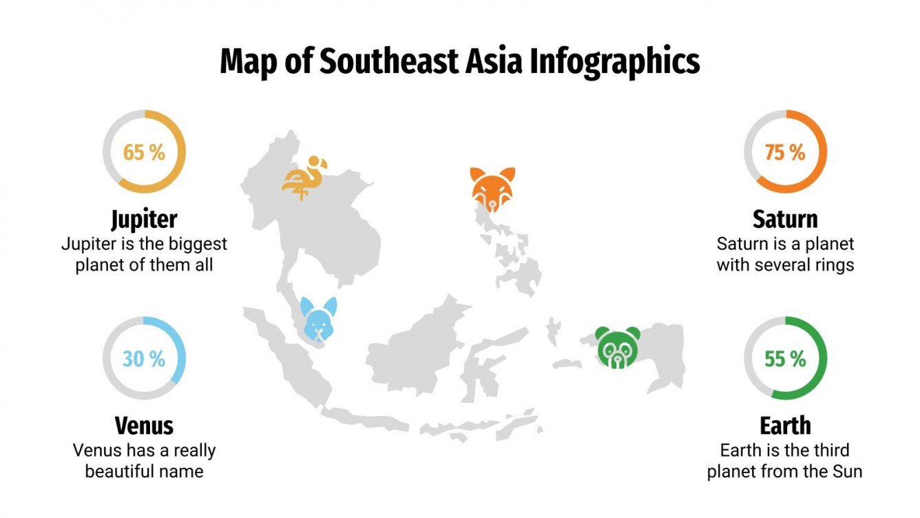 Map of Southeast Asia Infographics | Google Slides & PPT