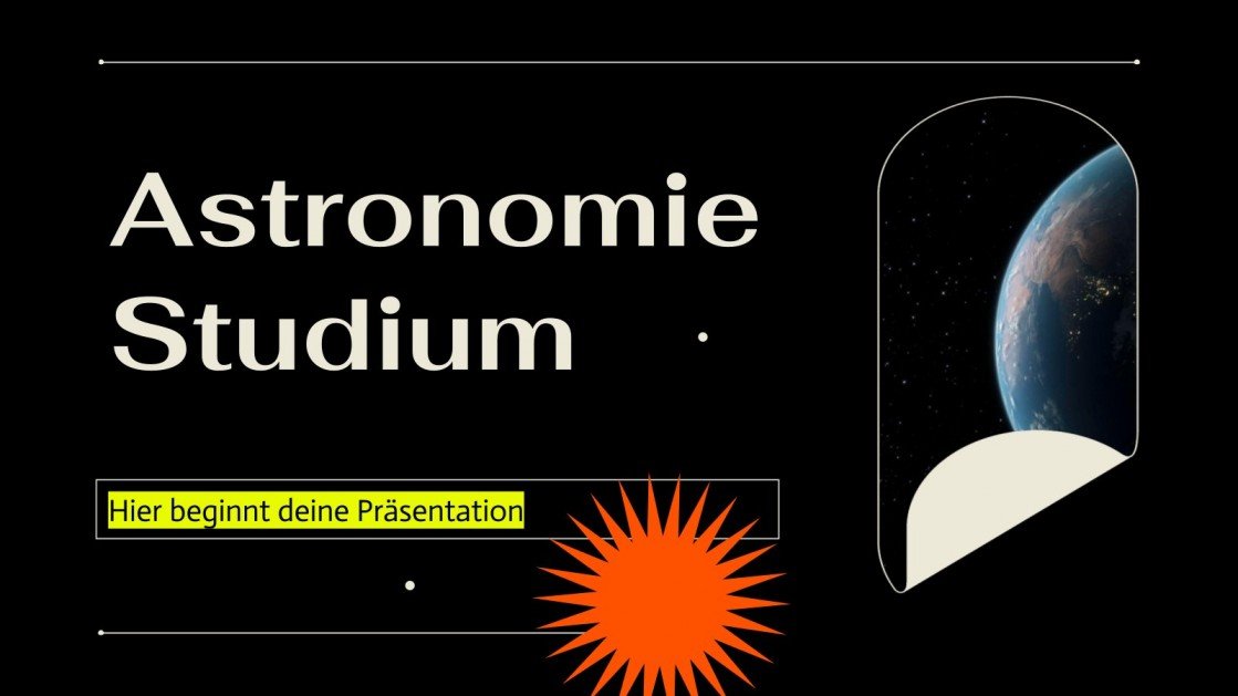 Studies on Astronomy | Google Slides & PowerPoint template