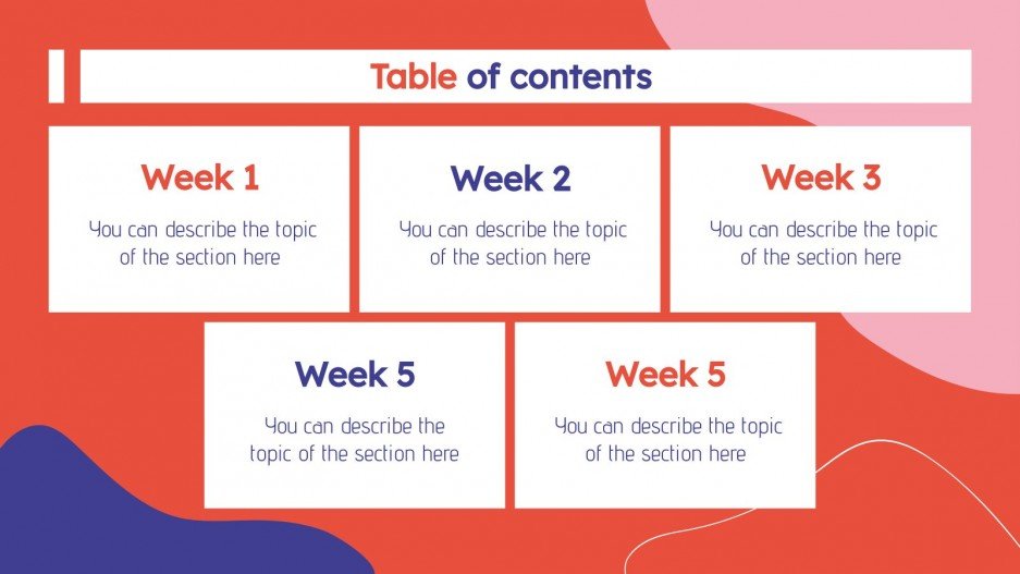 September Daily Slides | Google Slides & PowerPoint template