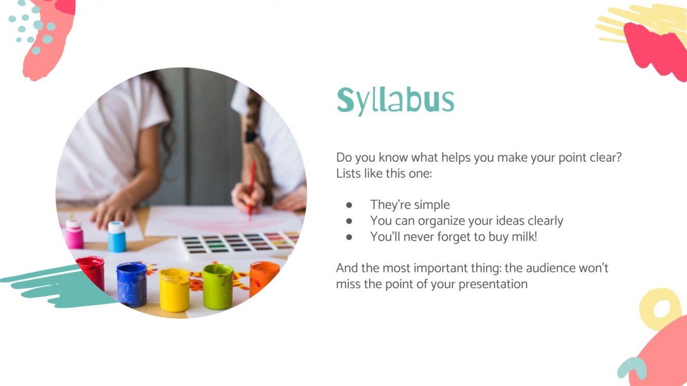 Art Subject for Middle School: Painting | Google Slides & PPT