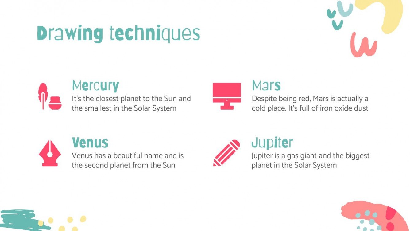 Art Subject for Middle School: Painting | Google Slides & PPT