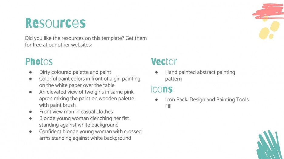 Art Subject for Middle School: Painting | Google Slides & PPT