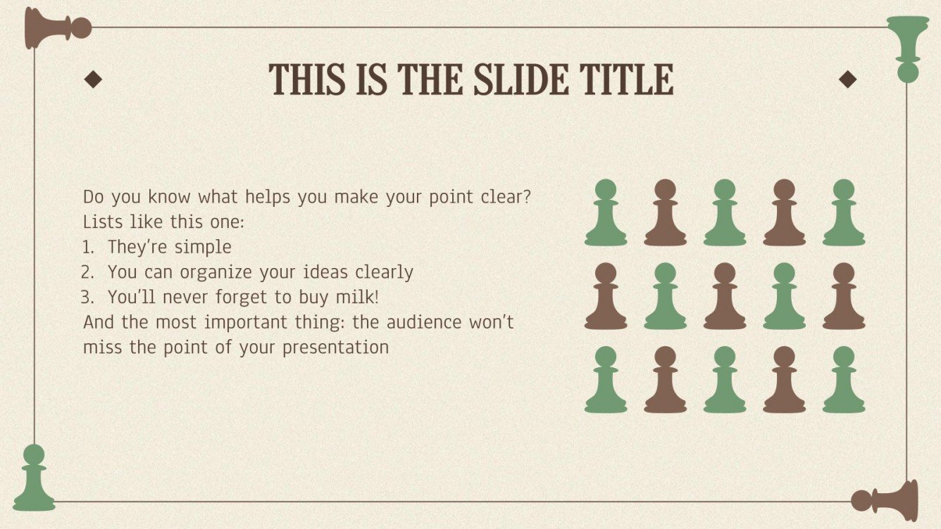 Día del Ajedrez | Plantilla de Google Slides y PowerPoint