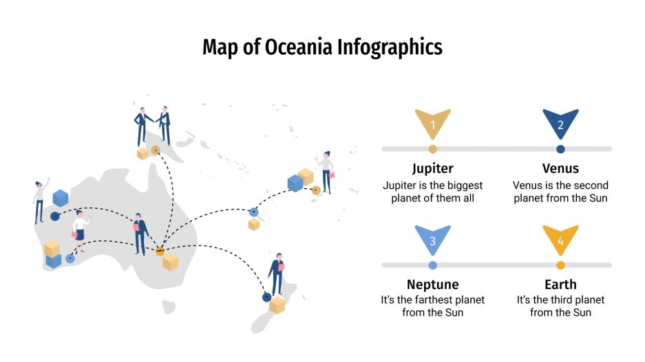 Map of Oceania Infographics for Google Slides & PowerPoint