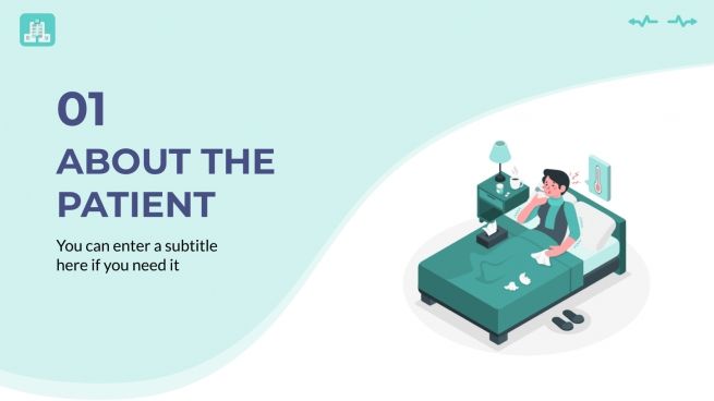 Interactive Clinical Case Google Slides & PowerPoint template