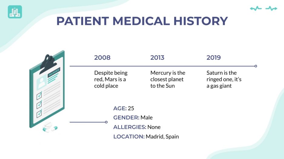 Interactive Clinical Case Google Slides & PowerPoint template