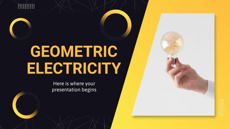 Free electricity templates for Google Slides and PowerPoint