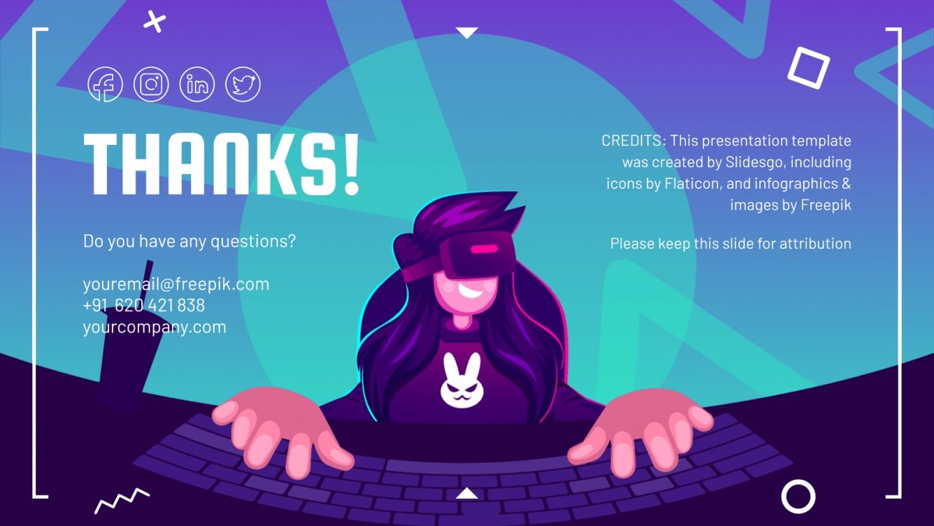 Geek Pride Day Google Slides and PowerPoint template