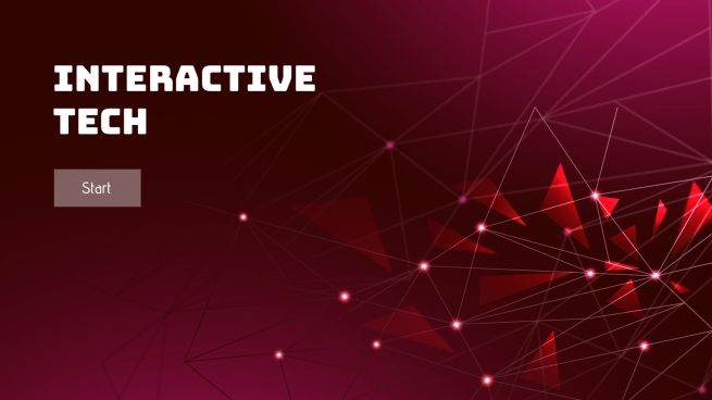 Interactive Tech Presentation for Google Slides and PowerPoint