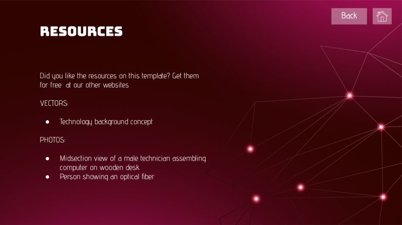 Interactive Tech Presentation for Google Slides and PowerPoint