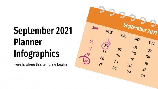 Free monthly planner templates for Google Slides & PowerPoint