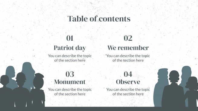 National Day of Service and Remembrance | Google Slides & PPT