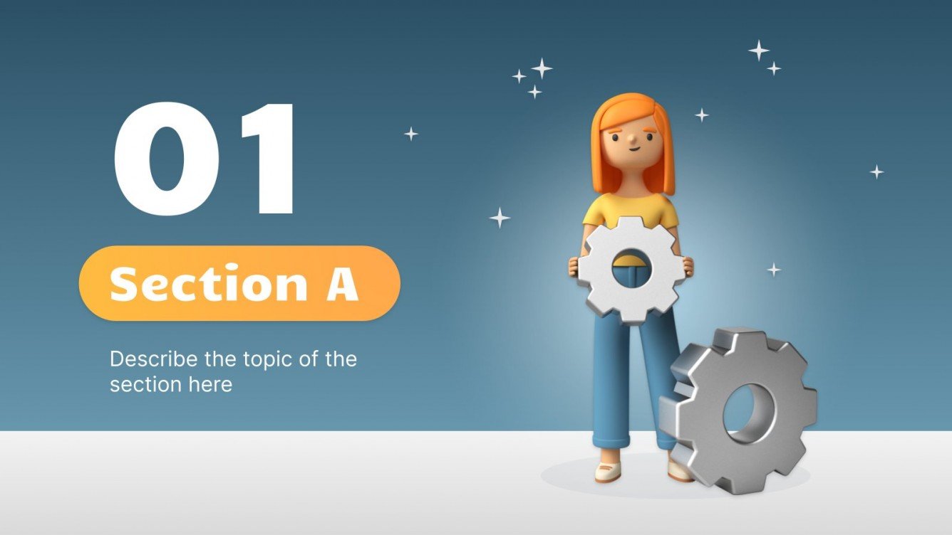 3D Characters Consulting Toolkit | Google Slides & PowerPoint