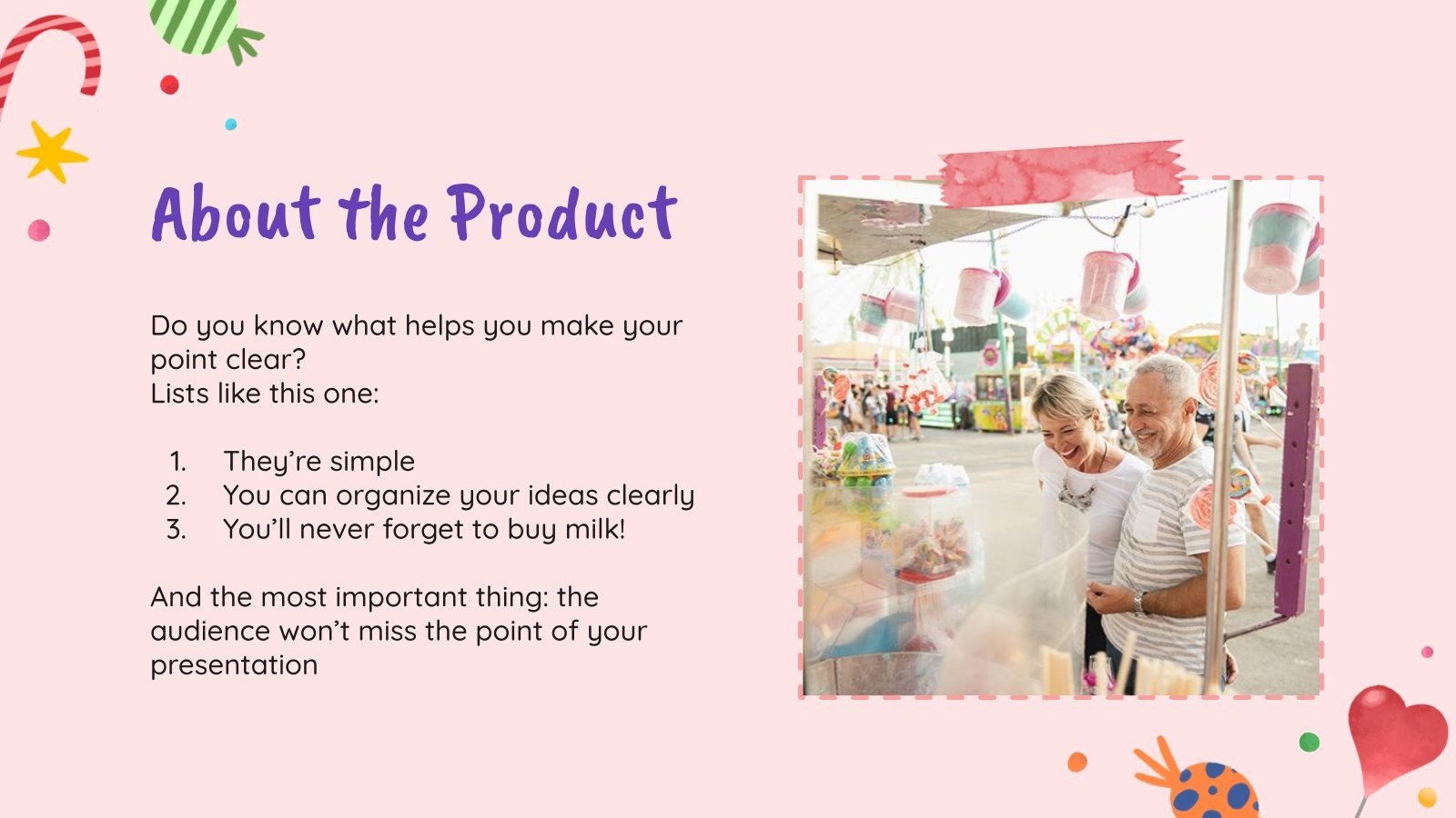Candy Sweets Marketing Campaign Google Slides PPT Candy Sweets Marketing Campaign Google Slides PPT