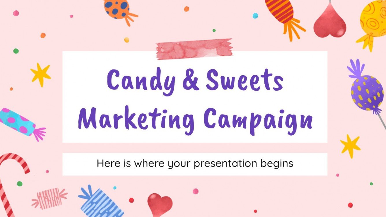 Free Candy Google Slides and PowerPoint templates