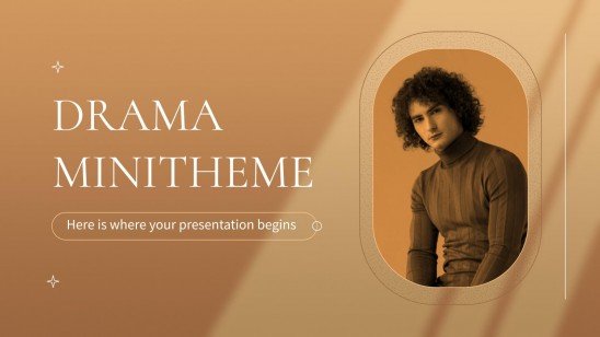Free templates about Drama for Google Slides and PPT