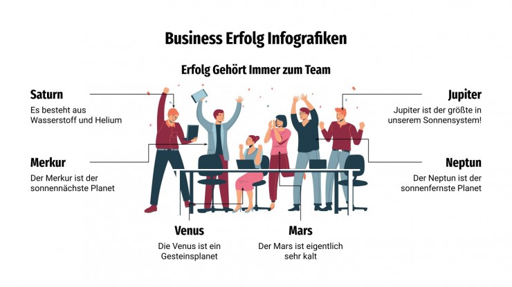 Business Erfolg Infografiken | Google Slides und PPT
