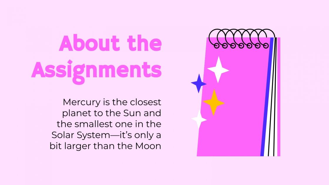 Assignments Slides Google Slides theme & PowerPoint template