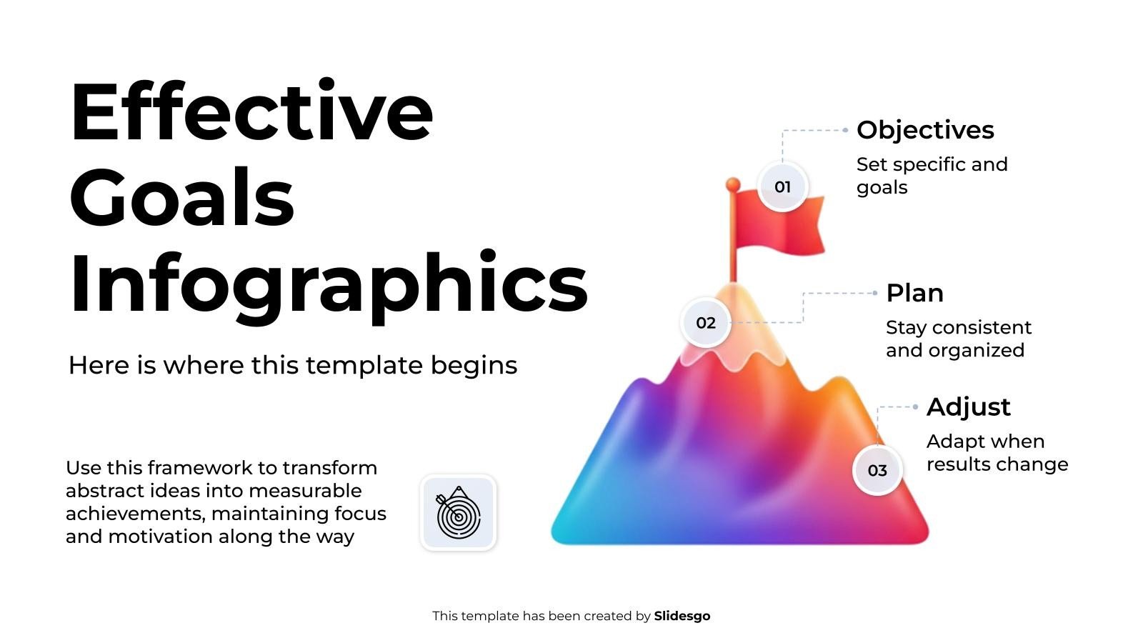 Free templates about Goals for Google Slides & PowerPoint