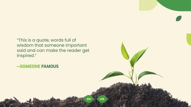 Natural Science Lesson Google Slides and PowerPoint template