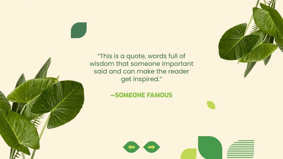 Natural Science Lesson Google Slides and PowerPoint template