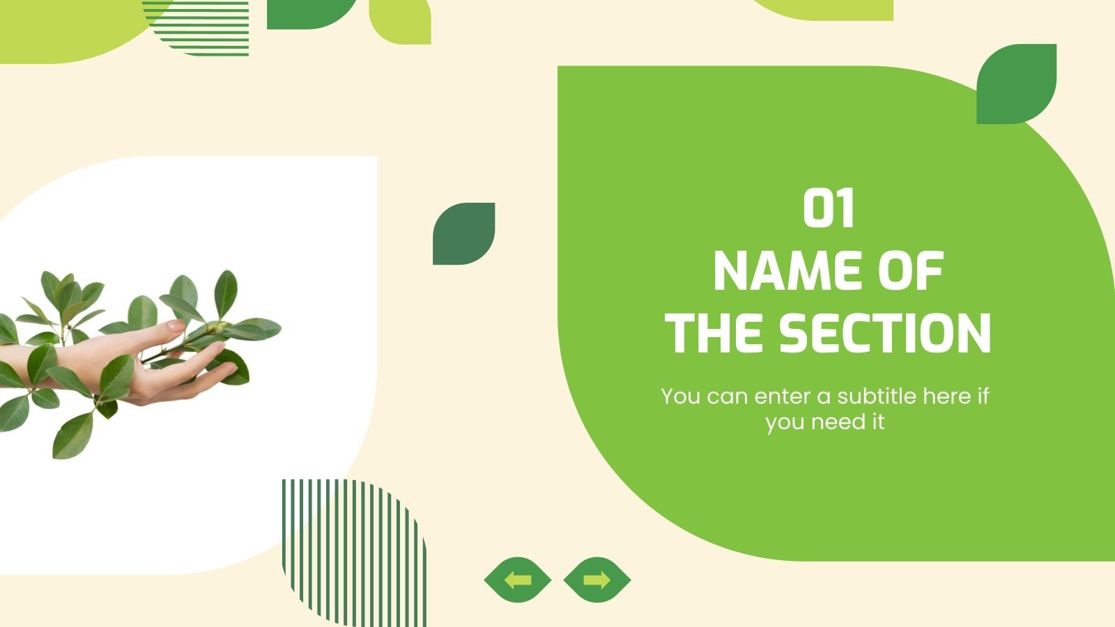 Natural Science Lesson Google Slides and PowerPoint template