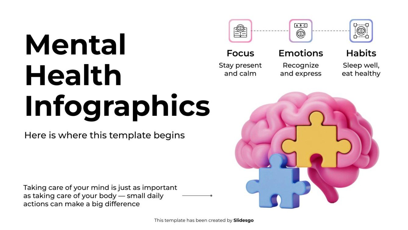 Free Health Infographics for Google Slides and PowerPoint