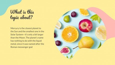 Patrones con frutas | Tema gratis de Google Slides y PowerPoint