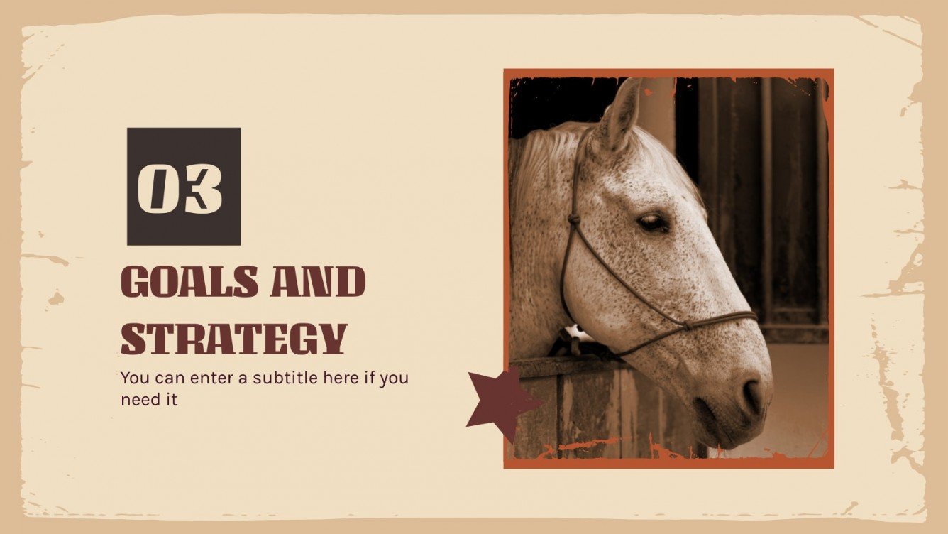 Western Cowboys Lifestyle | Google Slides & PowerPoint