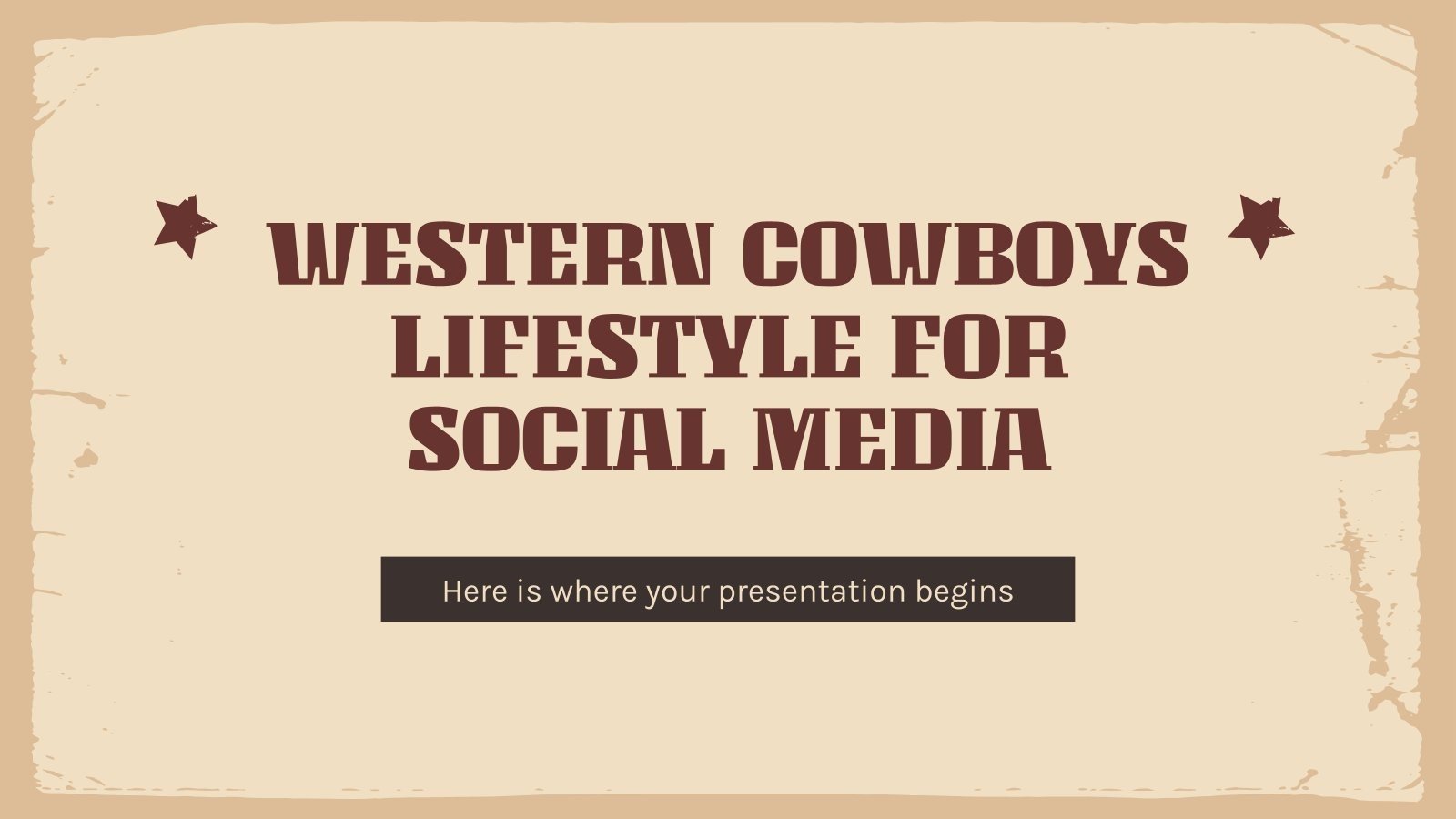 Free Western templates for Google Slides and PowerPoint