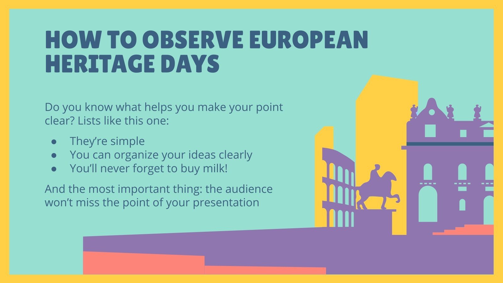 European Heritage Days | Google Slides & PowerPoint
