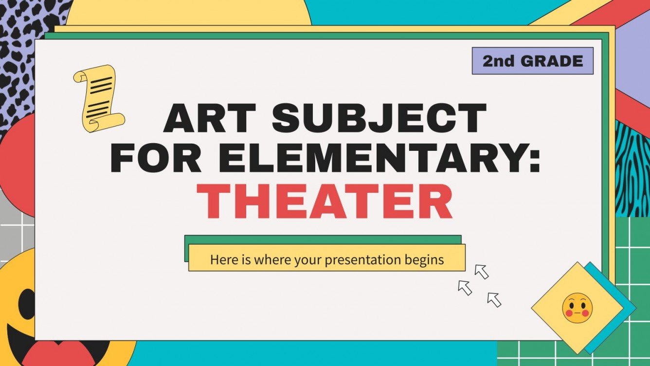 Theater Lesson for Elementary | Google Slides & PowerPoint
