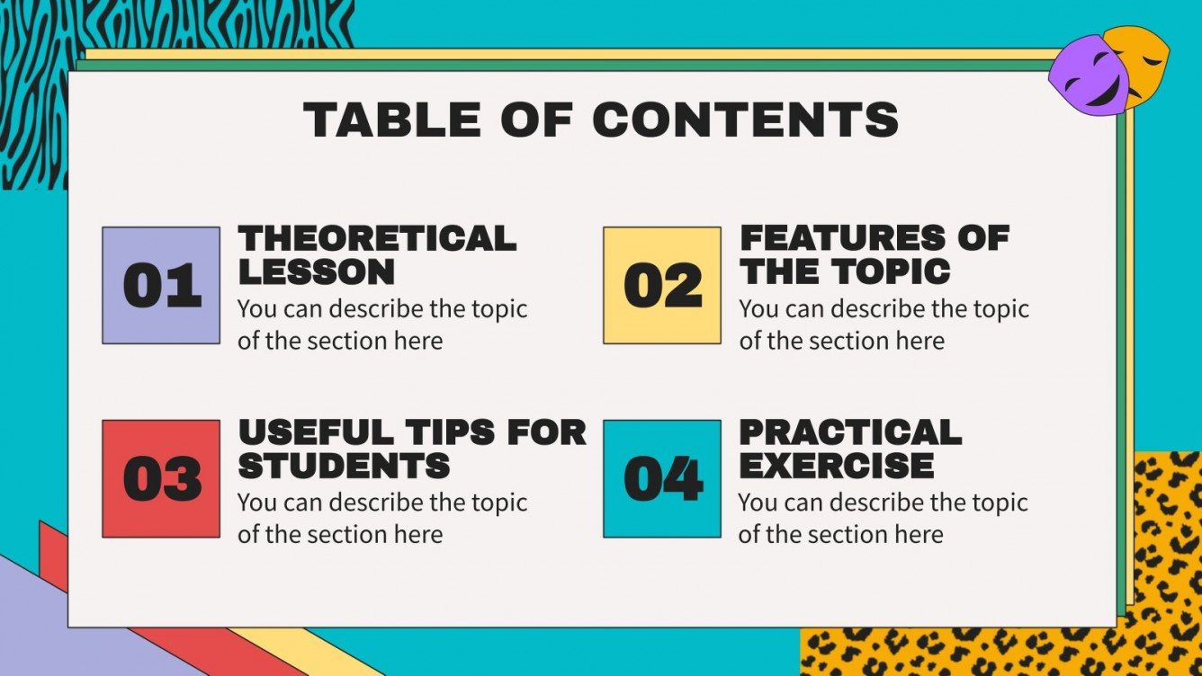 Theater Lesson for Elementary | Google Slides & PowerPoint