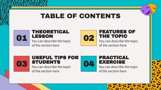 Theater Lesson for Elementary | Google Slides & PowerPoint